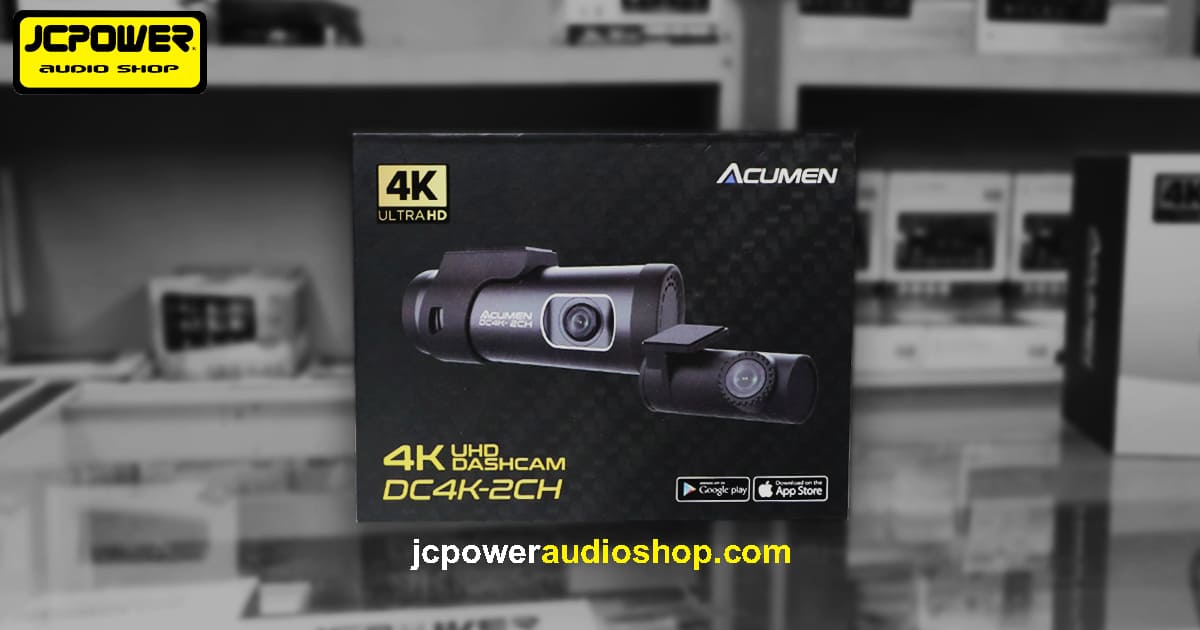 CAMARA - ACUMEN DC4K-2CH DASH CAM - JCPower Audio Shop - Catálogo de ...